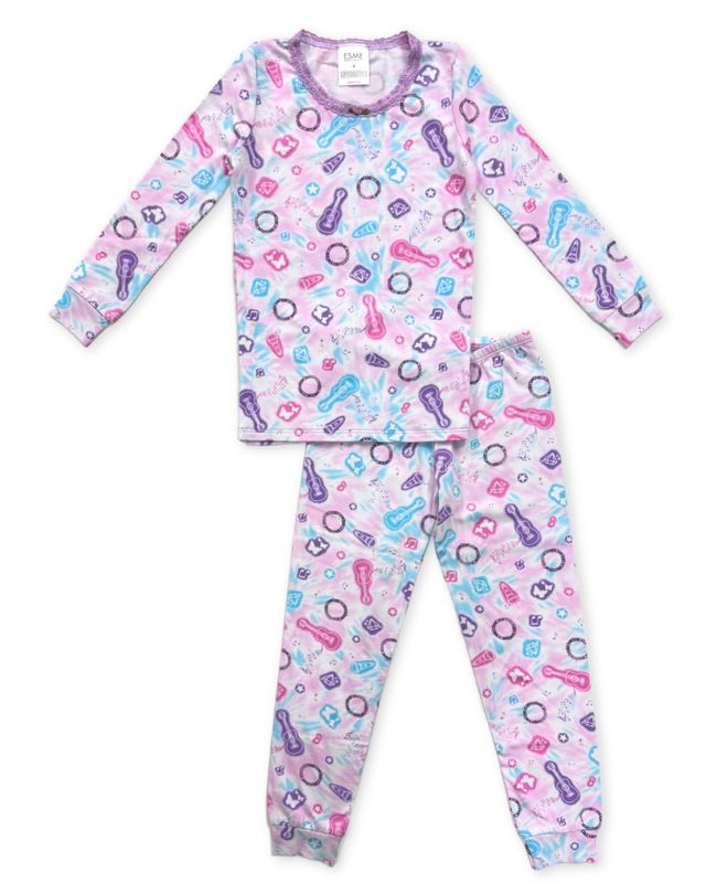 esme- POPSTAR Long Sleeve PJ Set – Ragg Tattoo