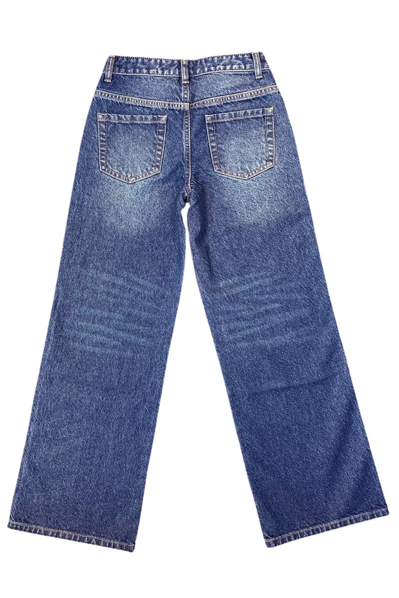 KATIEJ NYC- TWEEN CHICAGO LOW RISE JEAN W/ STUD DETAIL – Ragg Tattoo