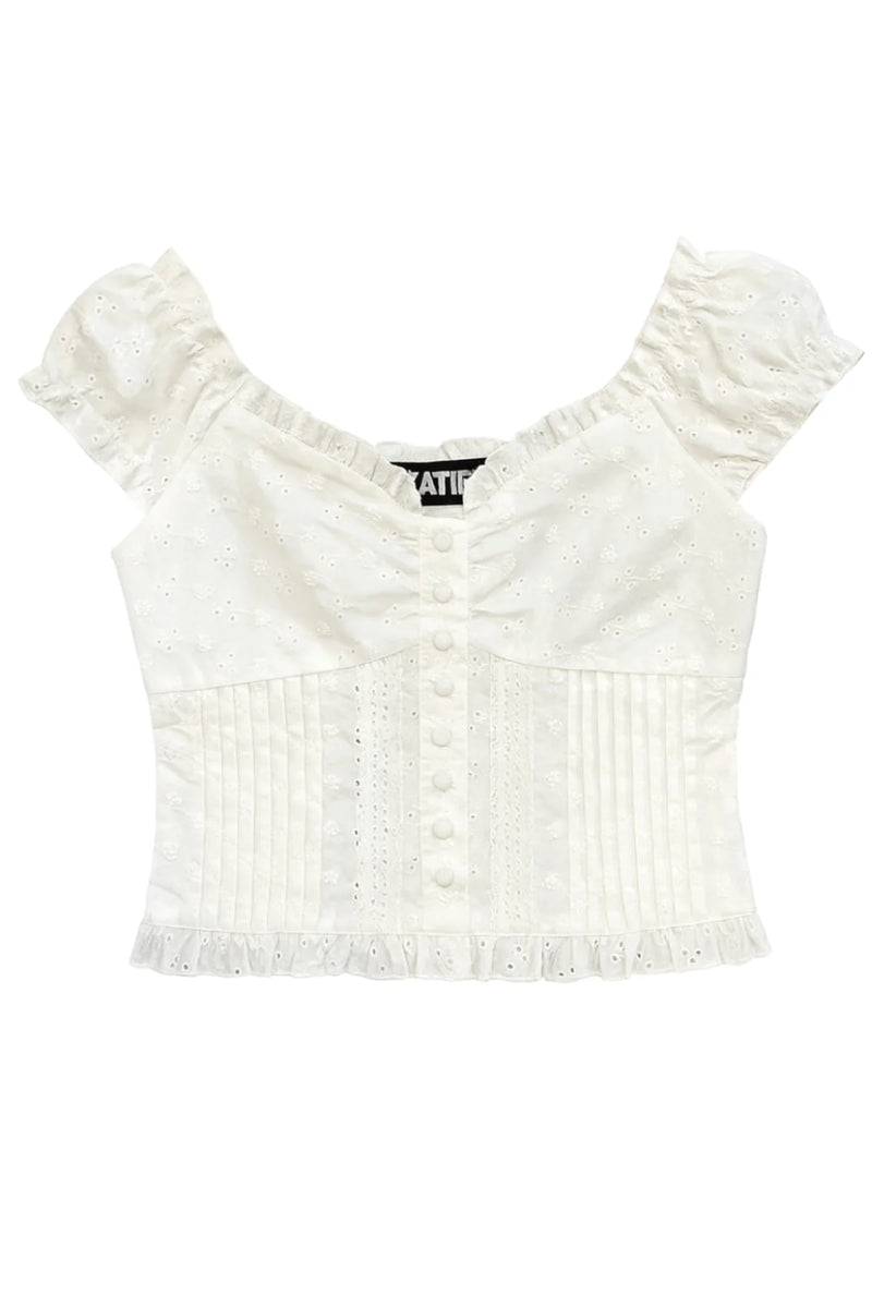 KATIEJ NYC- TWEEN DAPHNE SWEETHEART BOHO TOP – Ragg Tattoo
