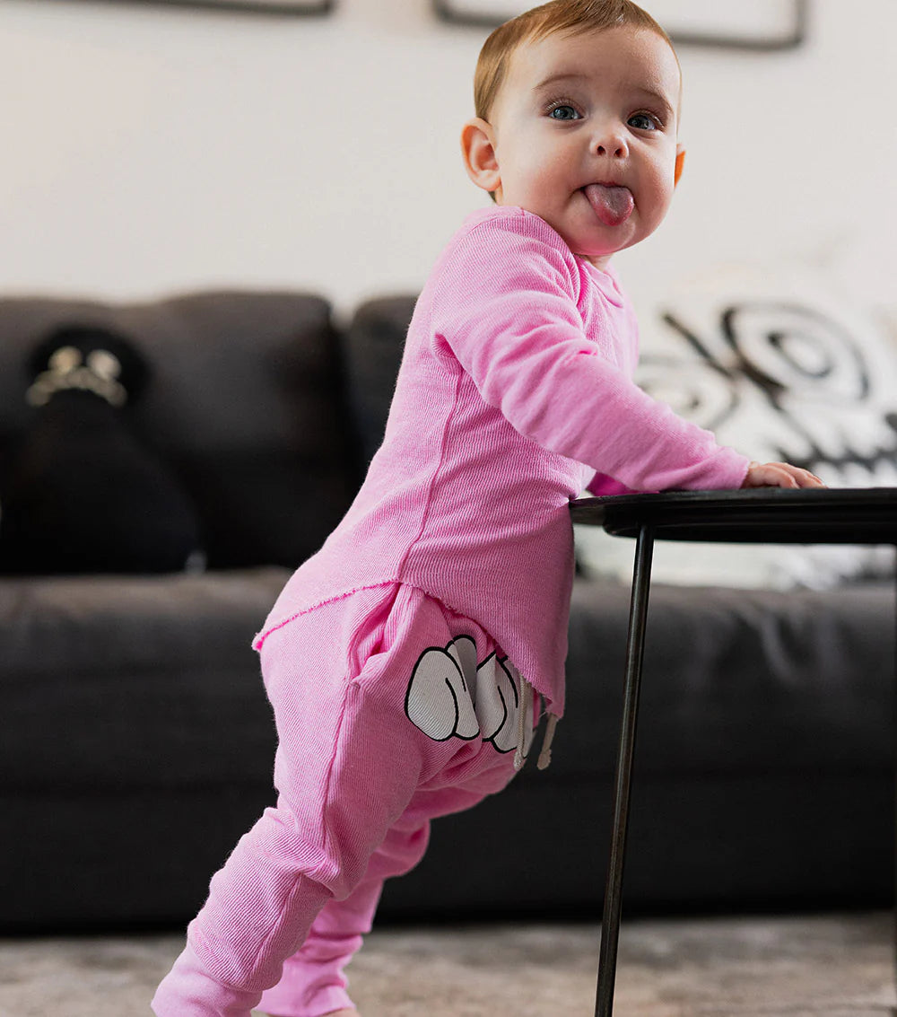 nununu- side eye baby set (super pink) – Ragg Tattoo