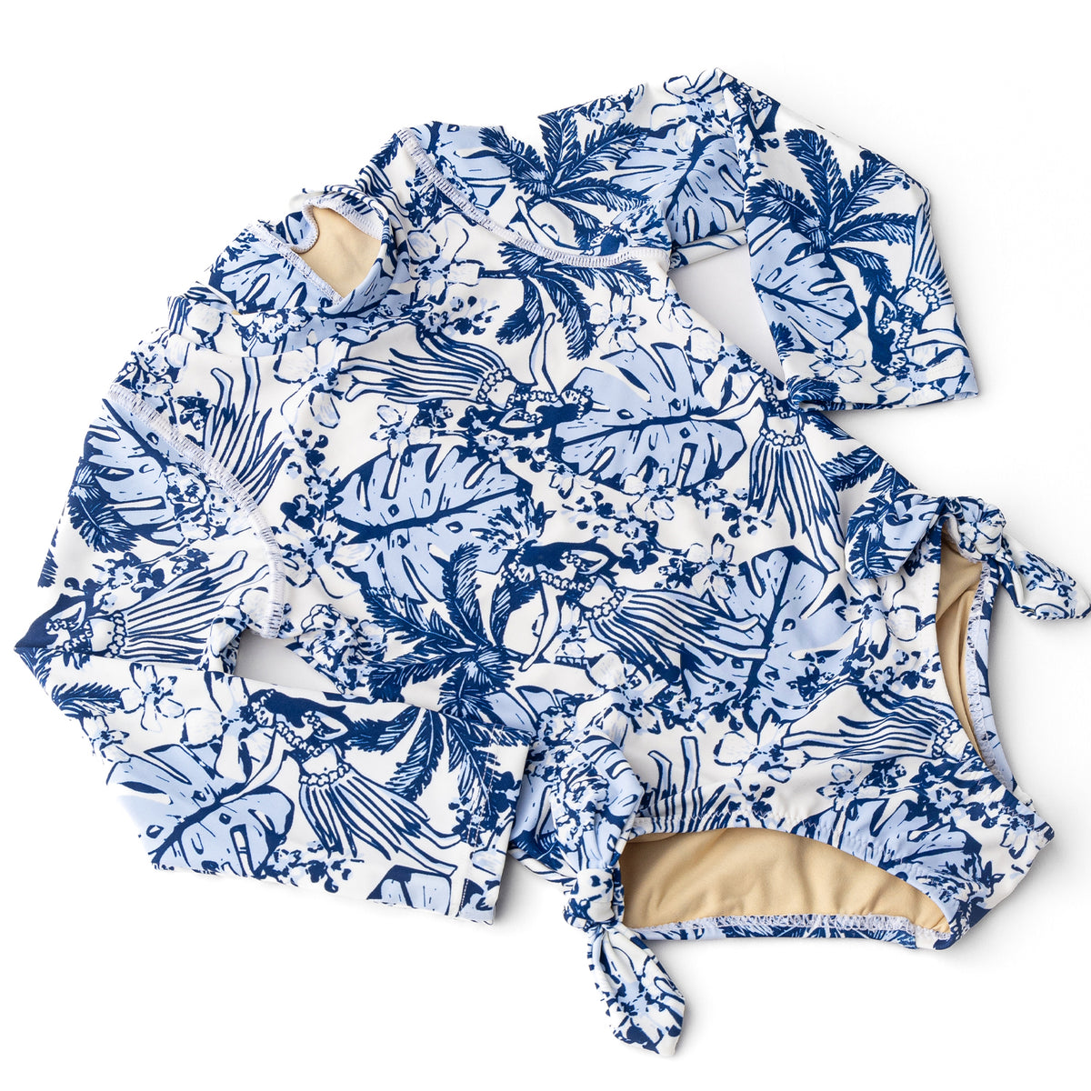 Shade Critter-Tiki Tides Long Sleeve Swimsuit – Ragg Tattoo