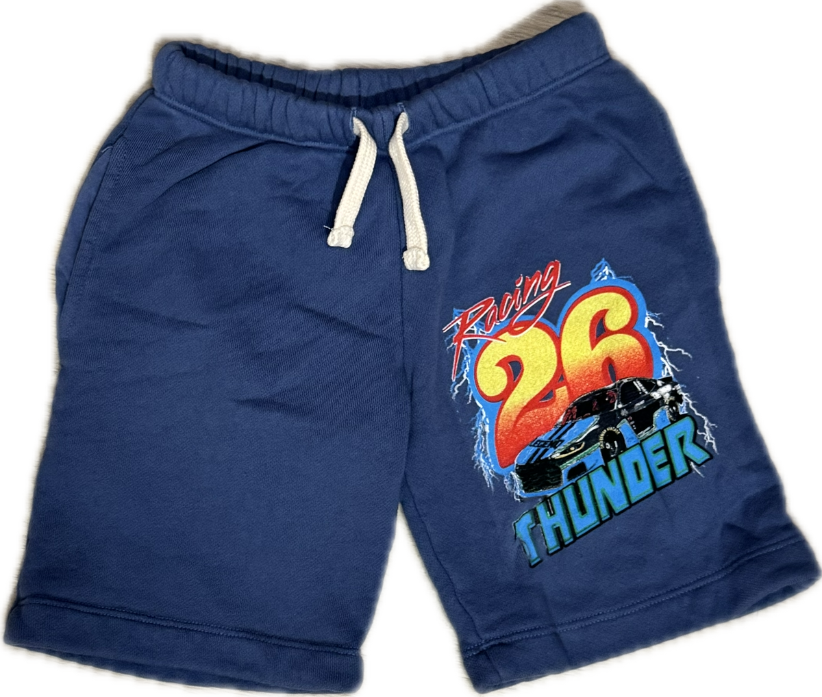 Californian Vintage- Thunder Shorts (dusty blue) – Ragg Tattoo